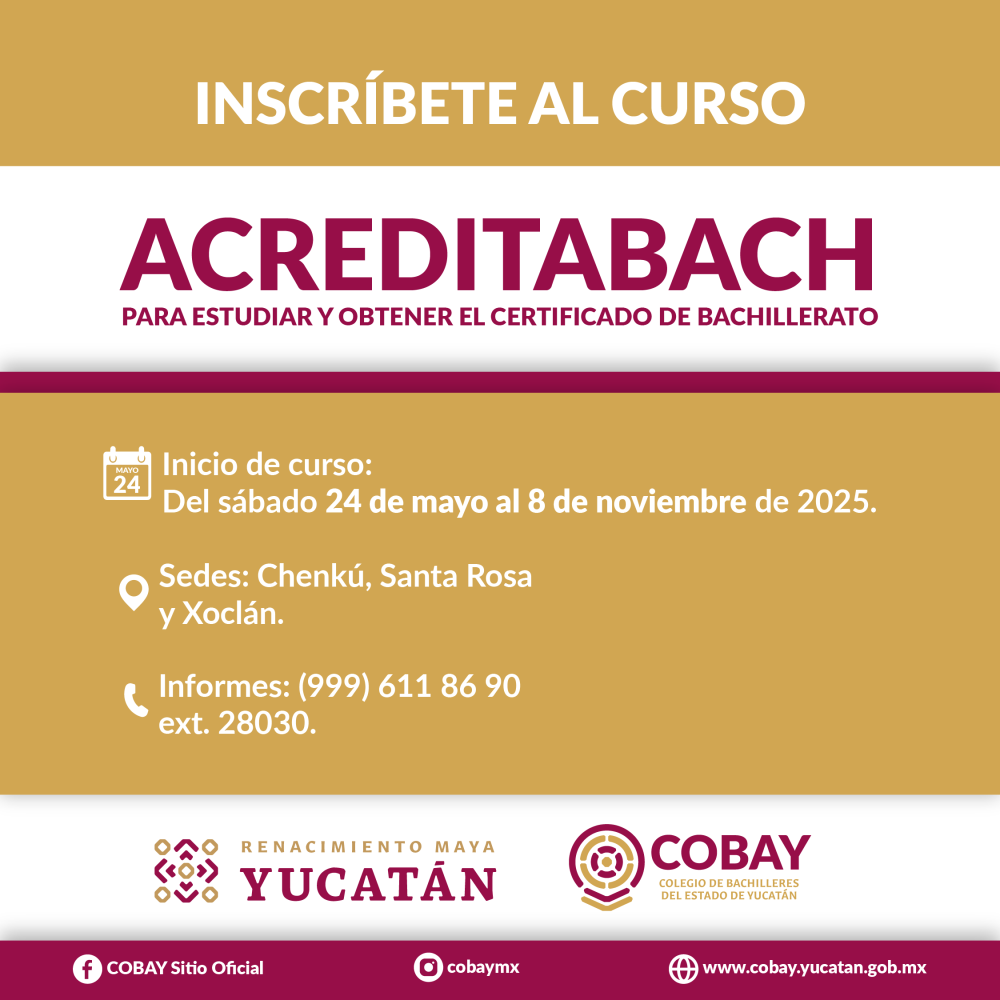 COBAY - Colegio de Bachilleres del Estado de Yucatán